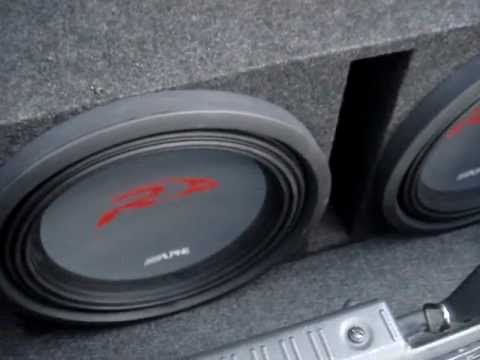 2 15" Alpine Type R SWR-1522D