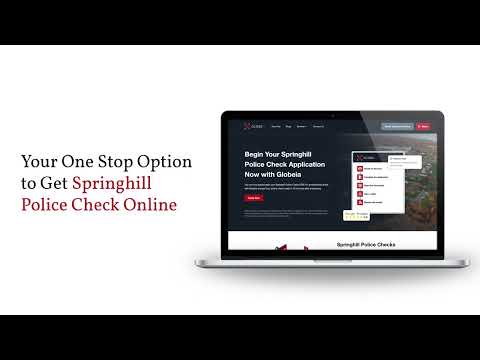 How to get a Springhill Criminal Record Check Online? | Background Checks | Apostille | Canada