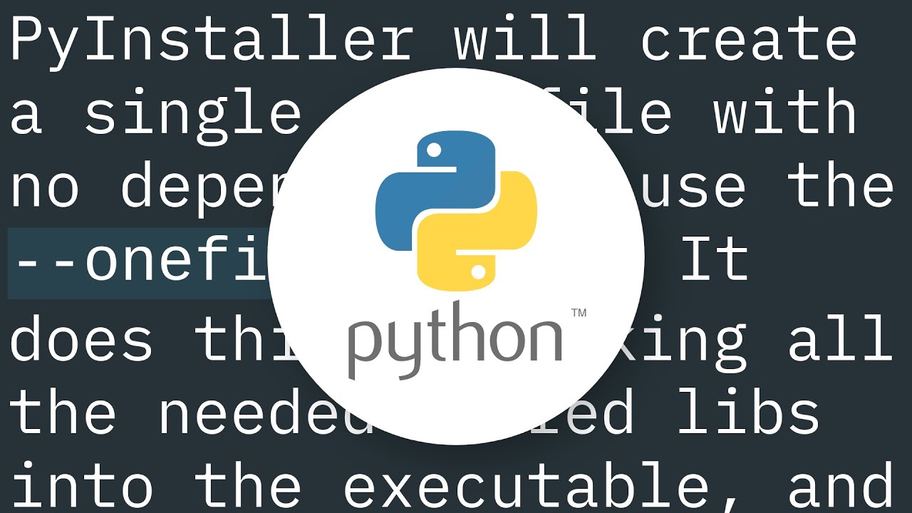py2exe - generate single executable file
