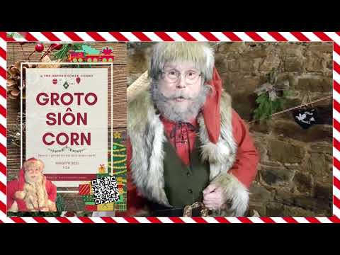 Neges fideo byr o Groto Siôn Corn | Siôn Corn Cymru