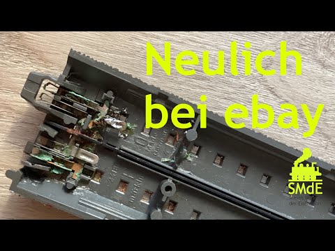 Neulich bei ebay - 30 märklin C-Gleise - "Kleinere Abbrüche sind nicht ausgeschlossen"