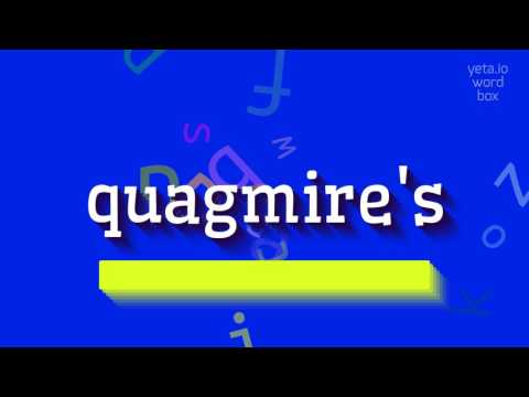 How to say "quagmire's"! (High Quality Voices)