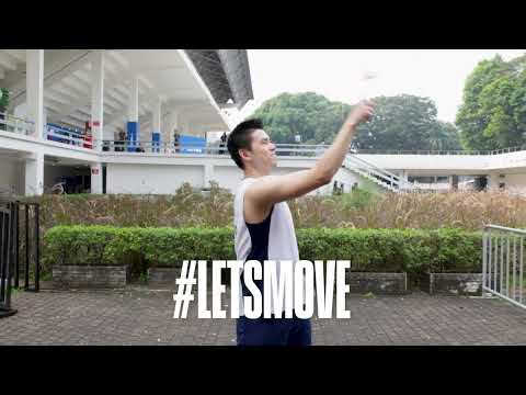 #OlympicDay 2025 | #LetsMove with Kunlavut Vitidsarn