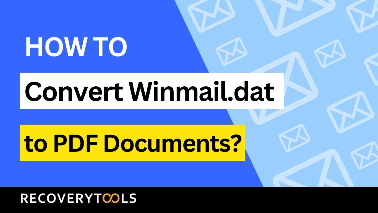 How to convert Winmail.dat to PDF in bulk easily?