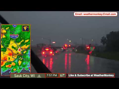Monday Afternoon Storms