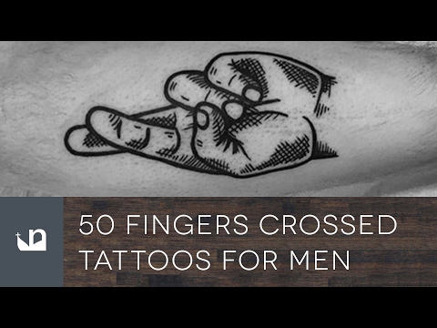 50 Fingers Crossed Tattoos For Men