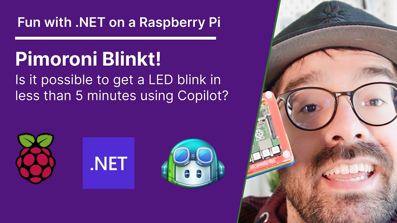 Pimoroni Blinkt and GitHub Copilot rocks | .NET and Raspberry Pi are a dream team!