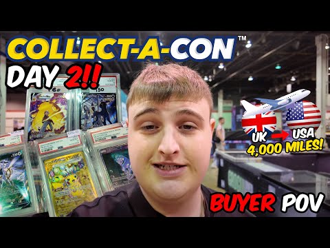 I BOUGHT Pokémon Cards at the BIGGEST Card Show In The US! | Chicago Collect-A-Con DAY 2 (BUYER POV)