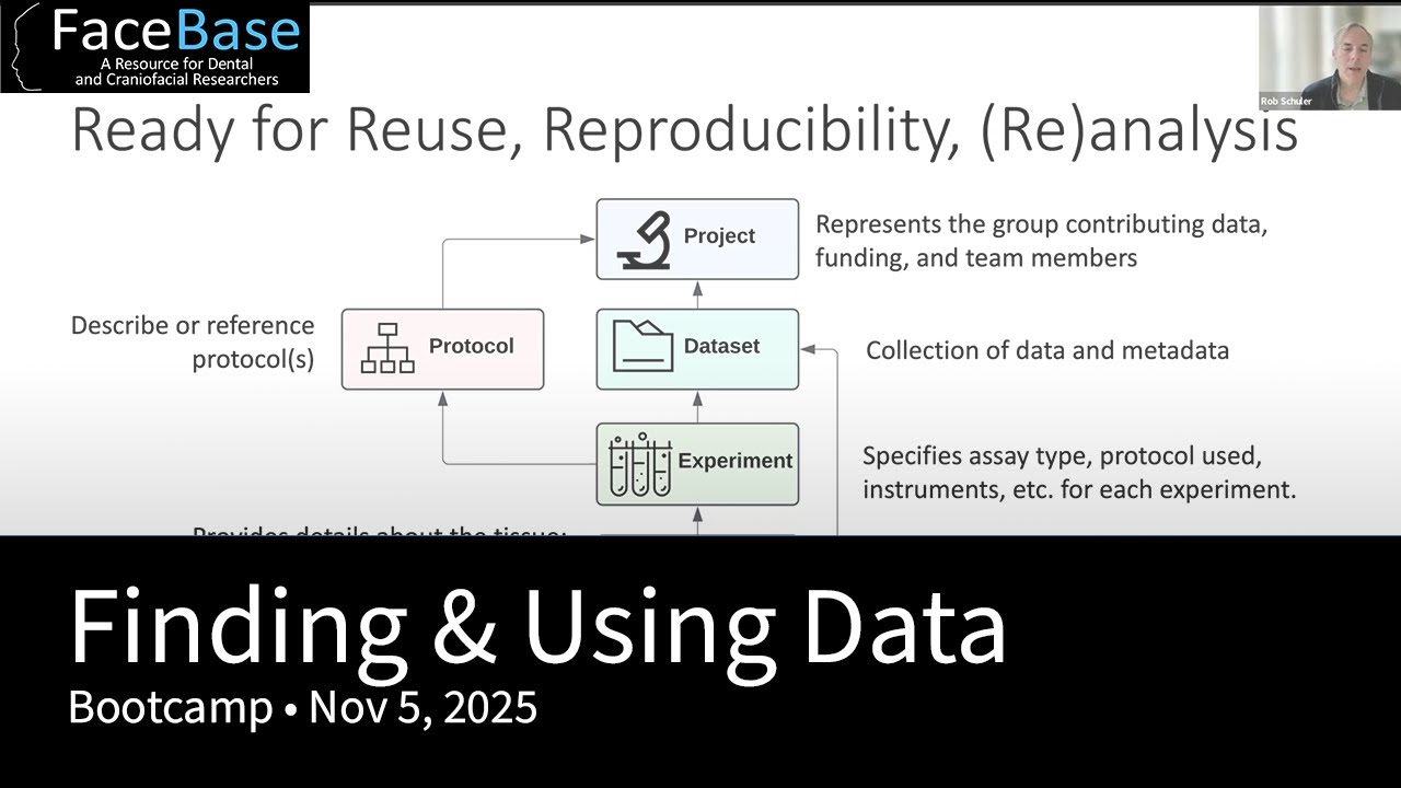 FaceBase Bootcamp (Nov 5, 2025) — Finding and Using Data