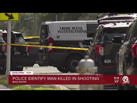 Man shot, killed by Boca Raton officer identified