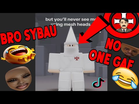 "i will never use a mesh head" (Roblox TikTok Trend)