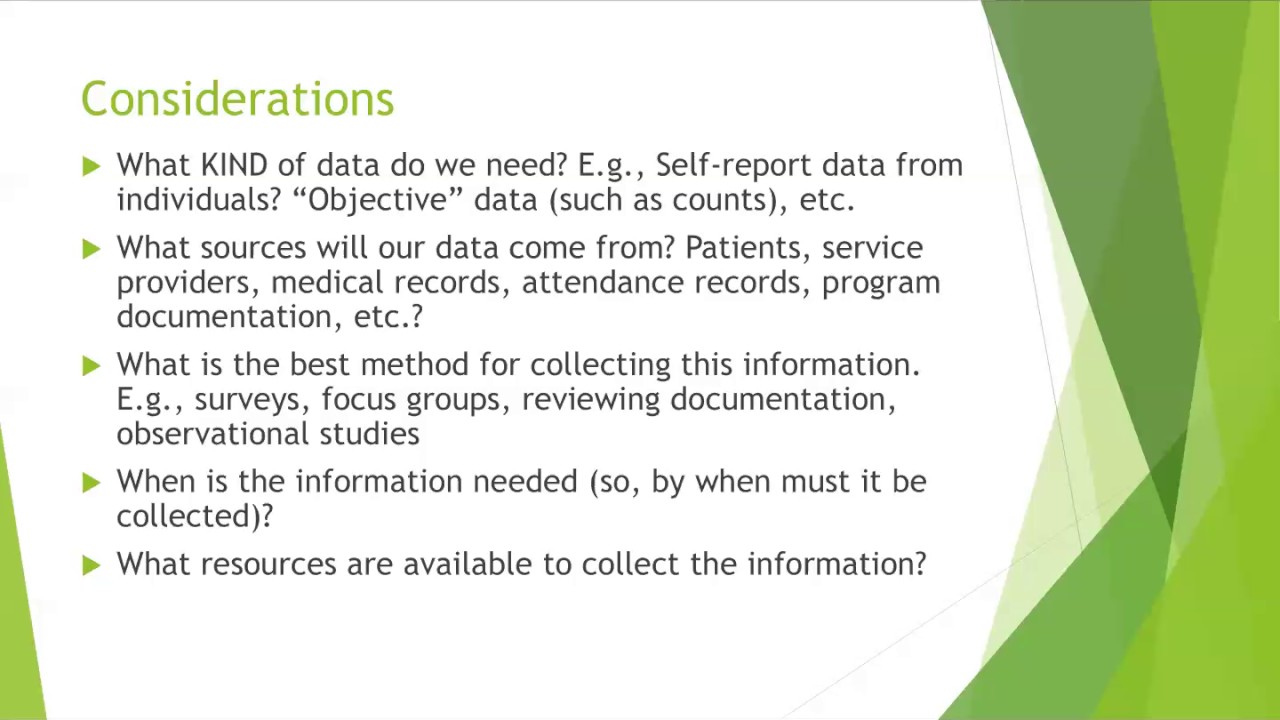 Program Evaluation Overview