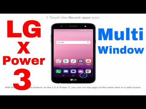 LG X Power 3 Use Multi Window