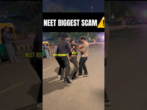 NEET Results Scam⚠️| NTA Vs Students #shorts #shivamrajaiims #neetexam #neet2024 #neetscam