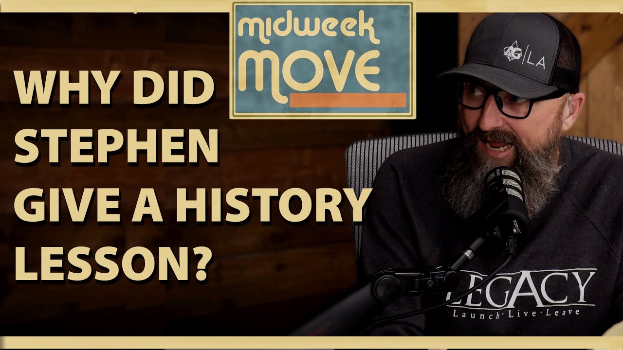 Why Did Stephen Give a History Lesson | Acts 7 Bible Study