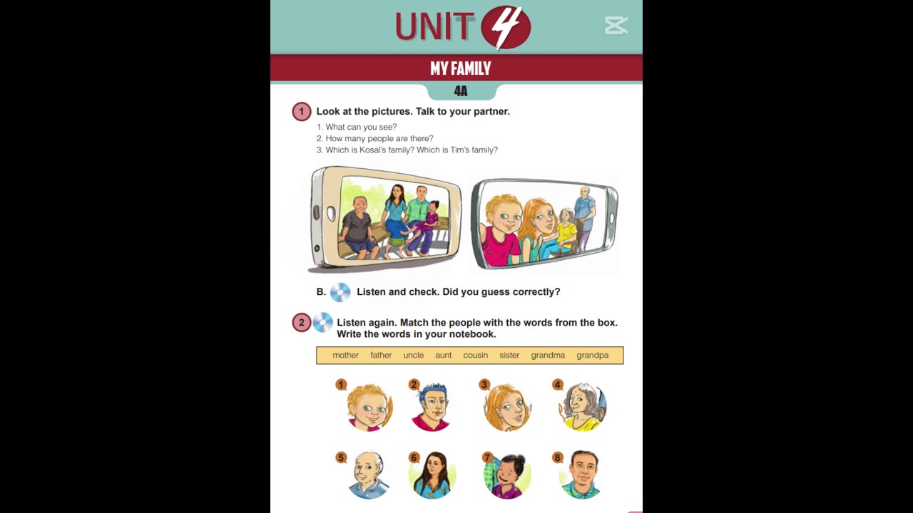 English Grade 10, Unit 4, Part A, Activity 1B