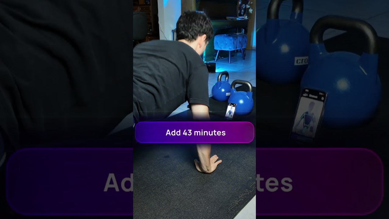 Pushscroll makes you do pushups before you can scroll | DOWNLOAD ON APPSTORE OR PLAYSTORE