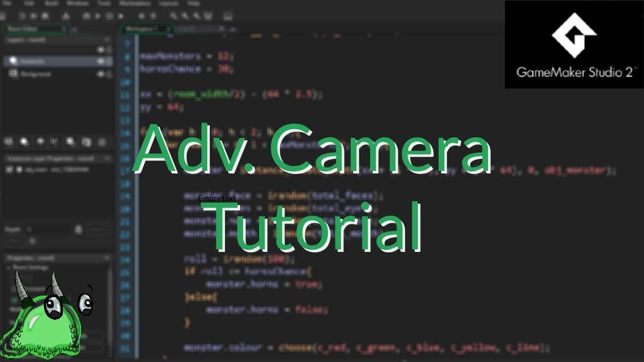 GameMaker Studio 2: Advanced Camera Tutorial