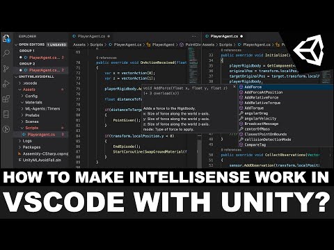 Learn How To Make Intellisense Work In VSCode With Unity - Mind Luster