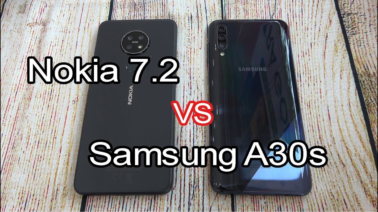 Nokia 7.2 vs Samsung Galaxy A30s | SpeedTest and Camera comparison