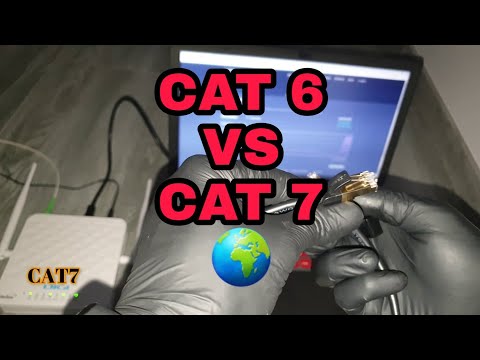 Internet Speed Test Ugreen Cat 6 vs Cat 7 on 1000 mbps / 1 GBps Network 💻 - Aliexpress