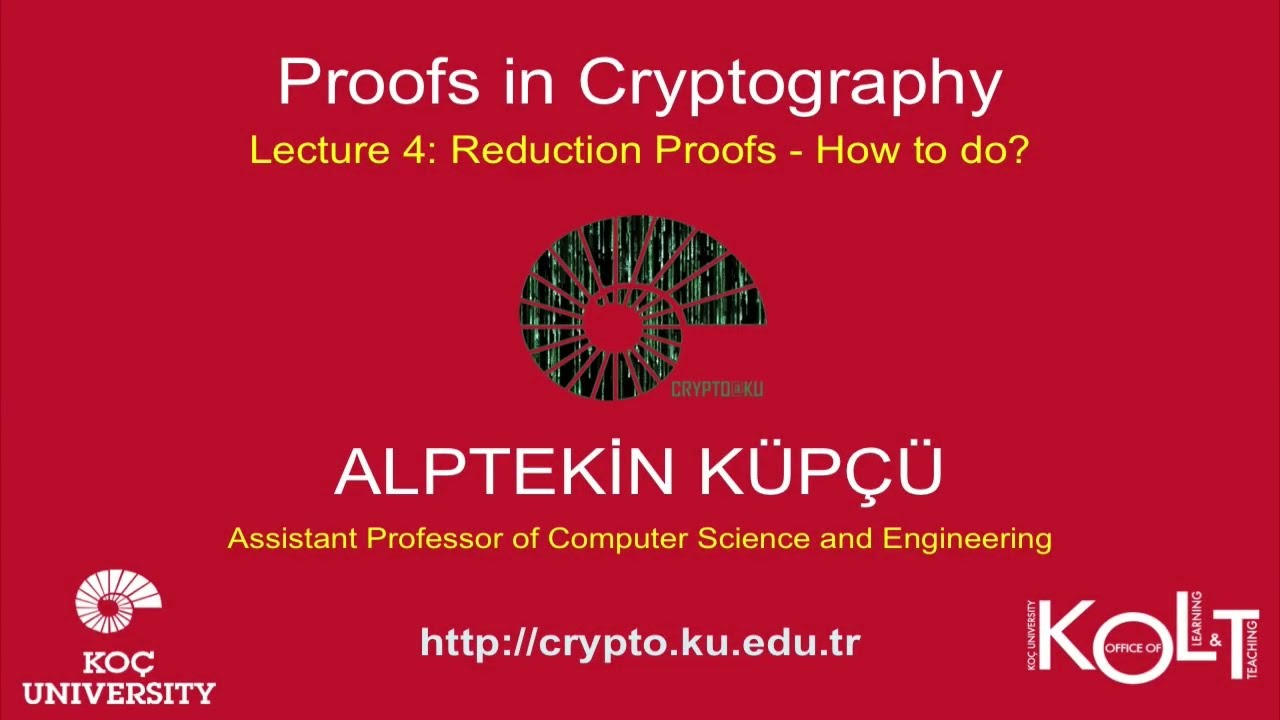 Lecture 4: Reduction Proofs - How to do?