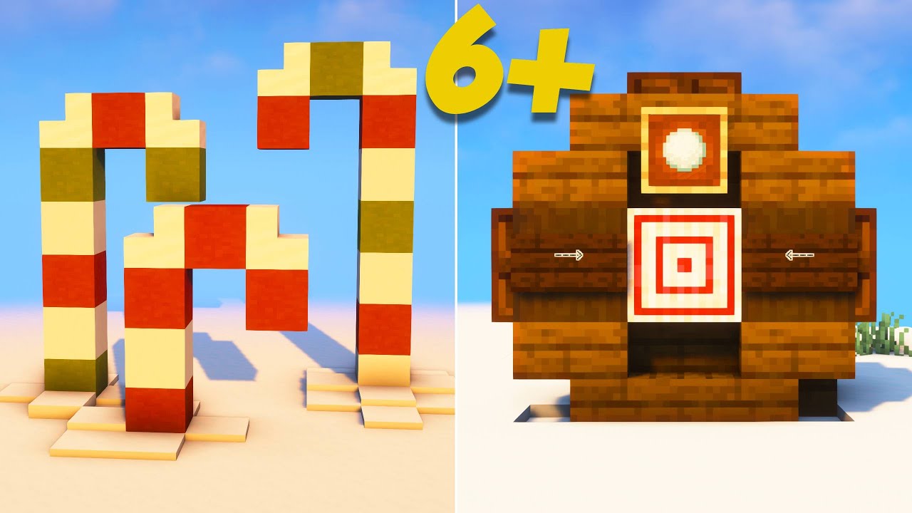 6+ Christmas Winter Build Hacks & Designs! - Minecraft Builders