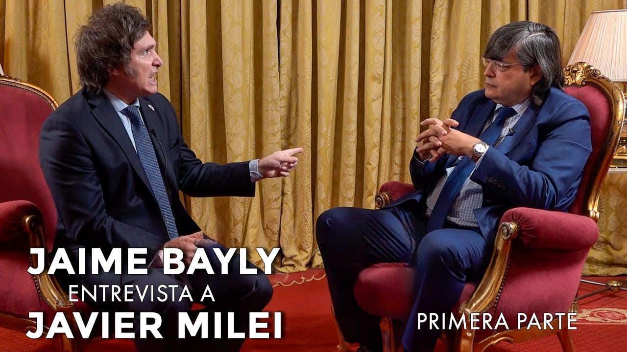 Milei con Jaime Bayly: Fátima Flores y el matrimonio igualitario