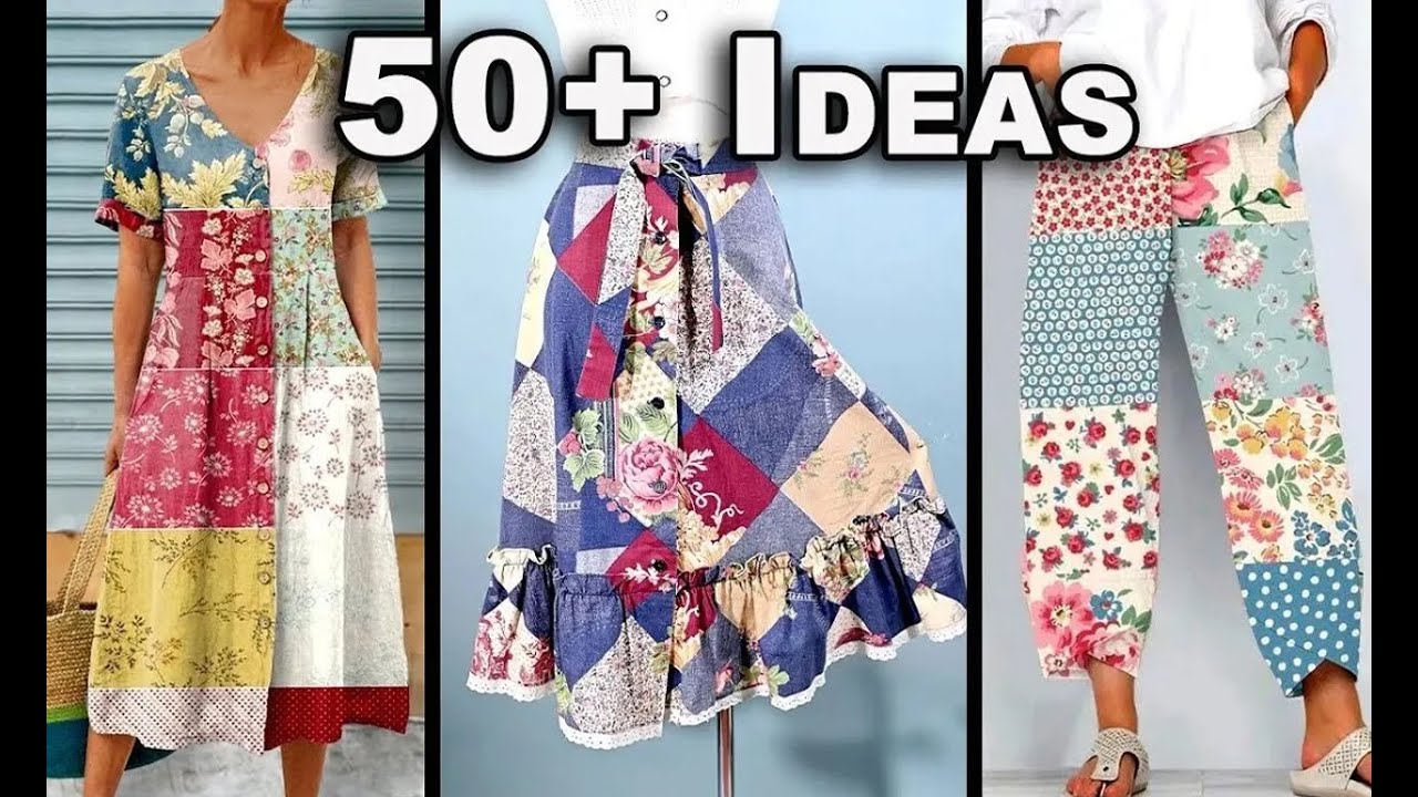 50+ Stunning Patchwork Looks — From Skirts to Shirts!