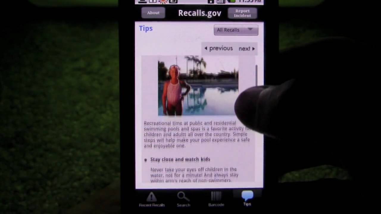 Recalls.gov Android App Review - AndroidApps.com