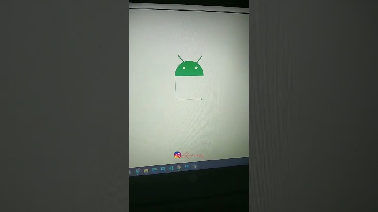 Android Logo Using Python Turtle | Python Turtle Graphics | Coding Status Video | Instagram Reels |