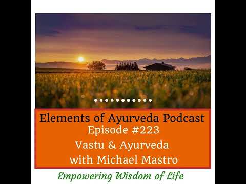 Episode #223 Vastu and Ayurveda with Michael Mastro