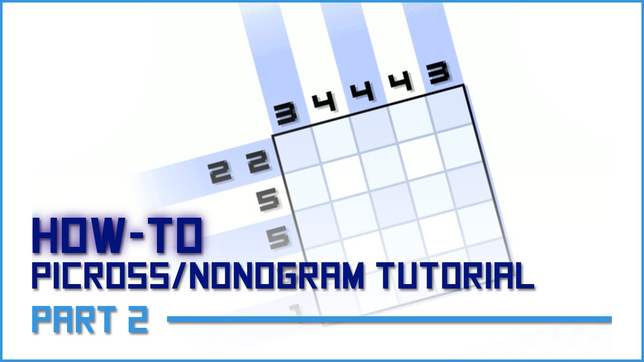 How-To Play: Picross Tutorial | PART 2 | @TheAltPlay