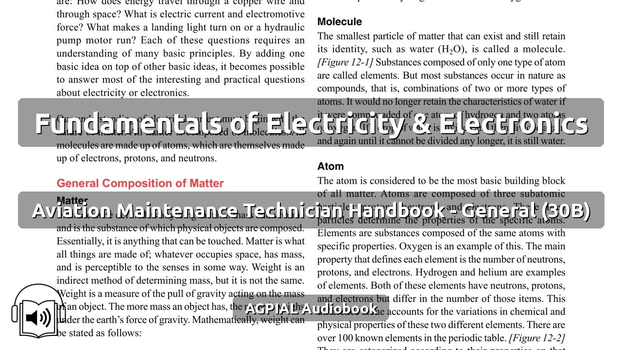 Chapter 12 Fundamentals of Electricity & Electronics | AMTG | AGPIAL Audio/Video Book