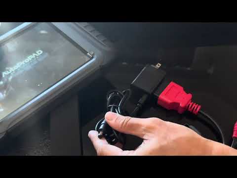 Autopropad Evolution How to power up VCI with star connector plug.