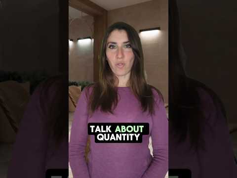 3 important expressions for quantity - in Spanish #spanishteacher #españolparaextranjeros