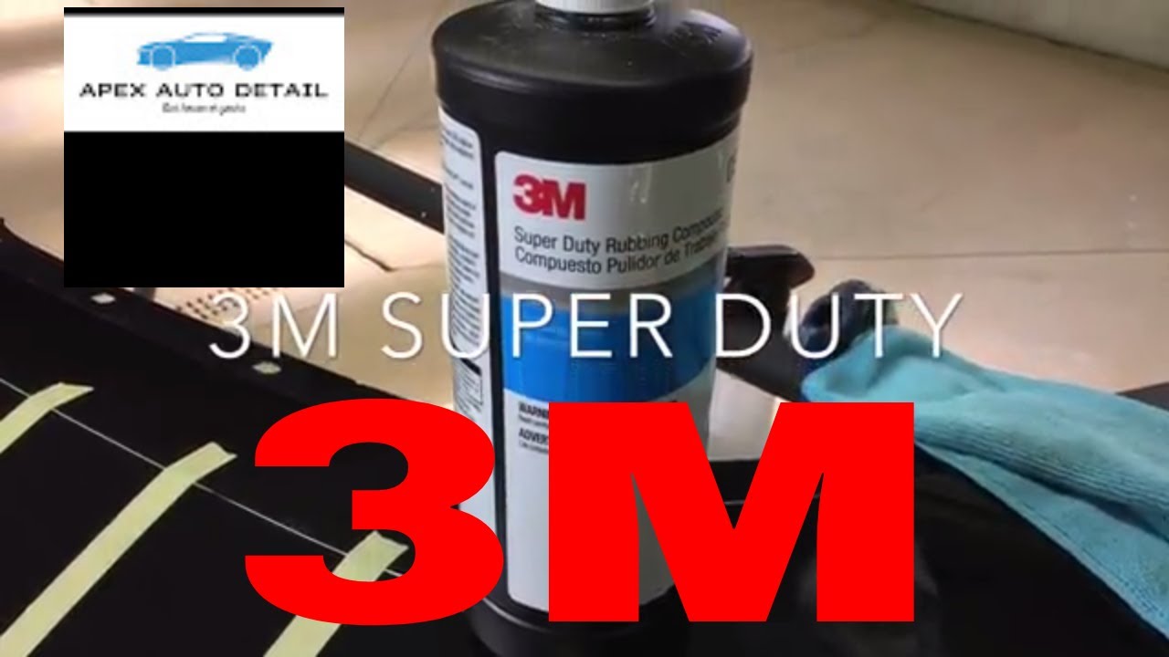 The Cutting Compound Series....Continues!  3M Super Duty Compound!!!