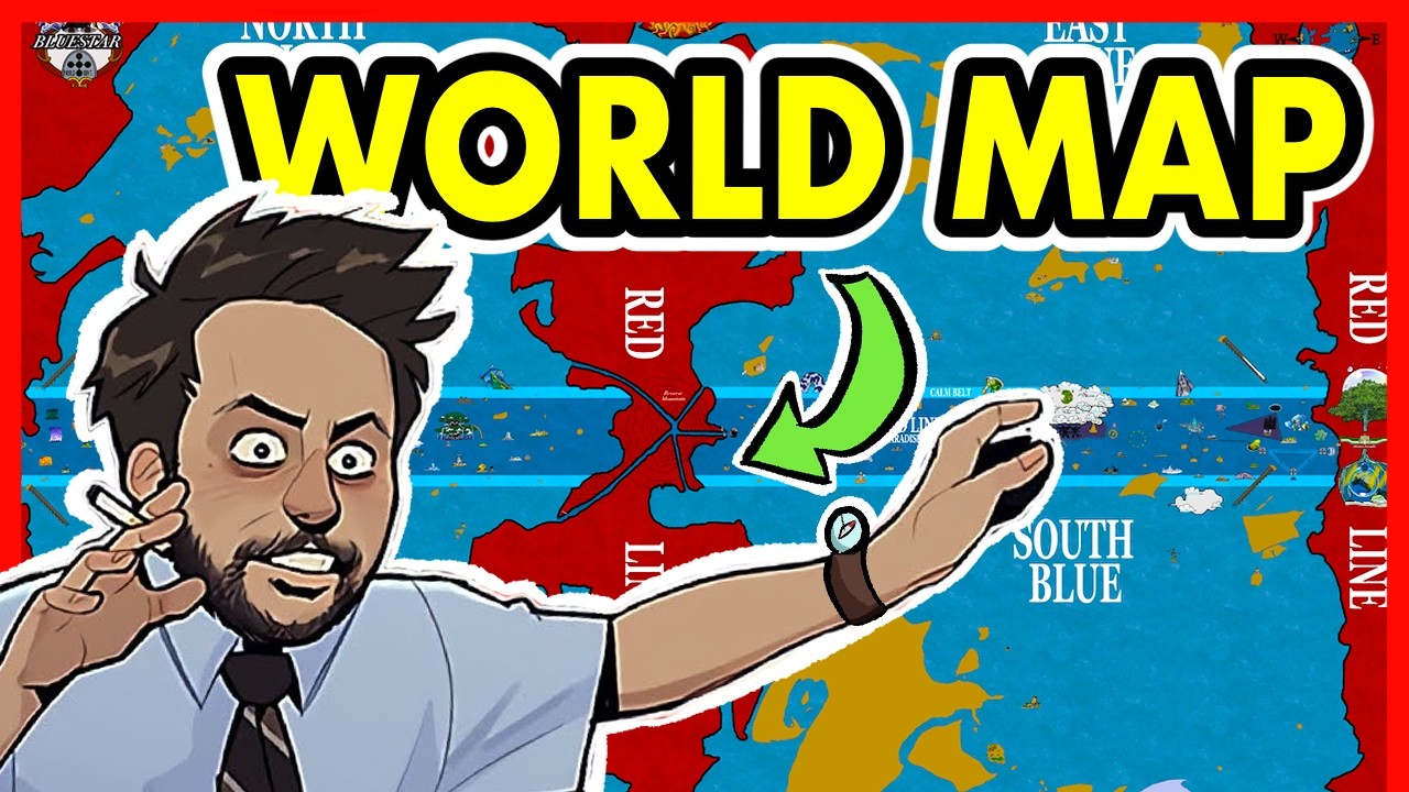 I Spent 5 Years Making The BIGGEST One Piece World Map!!