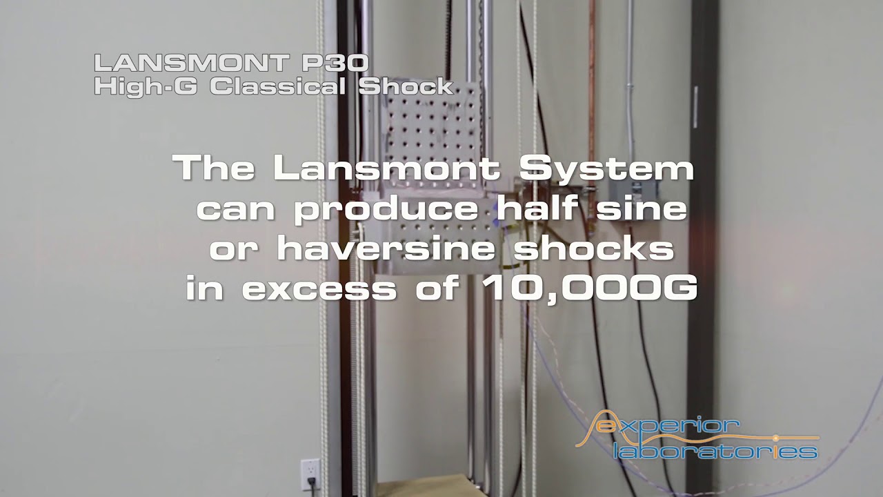 Lansmont P30 High G Classical Shock Testing System