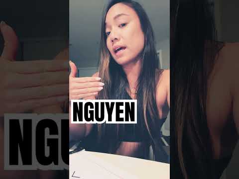 How to say Nguyen, the most popular Vietnamese last name EVER! Try it out!