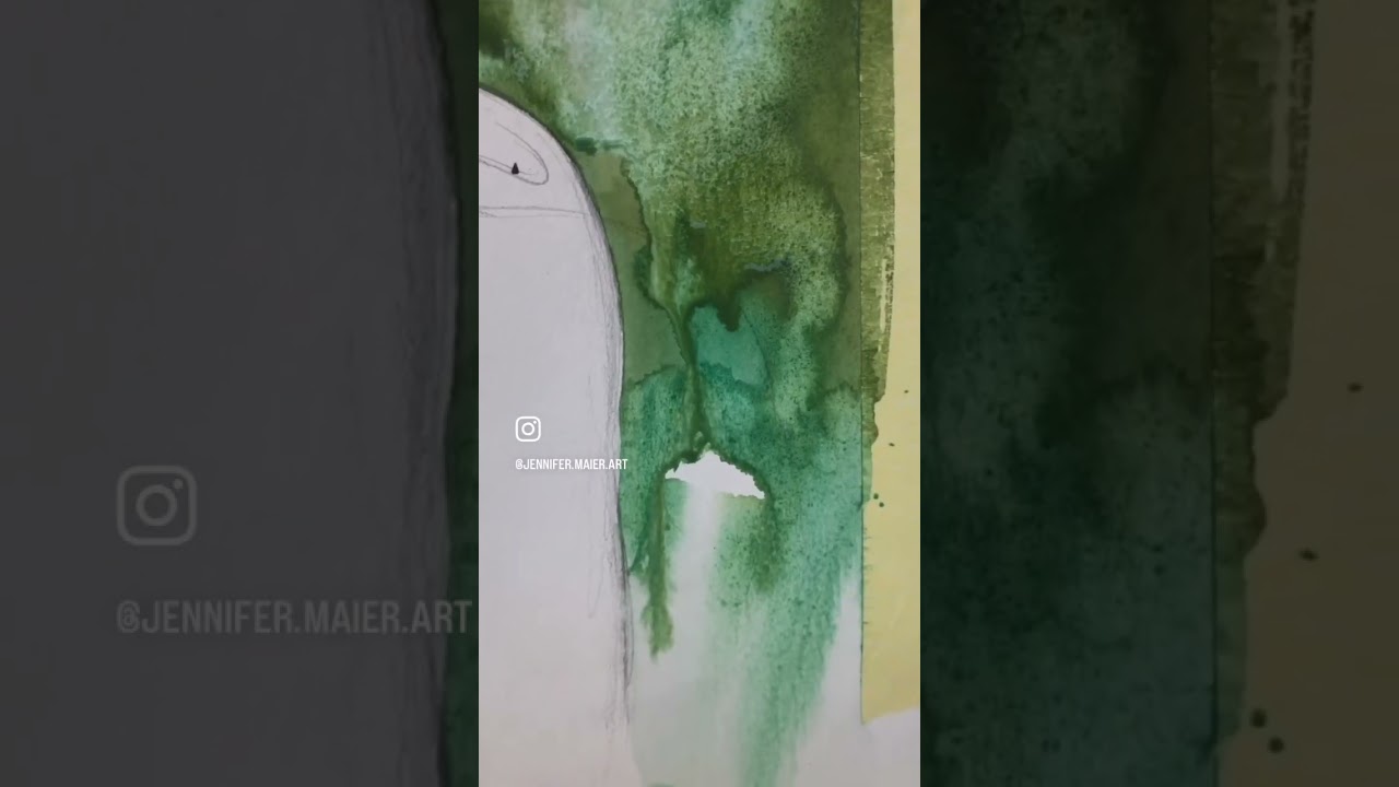 Abstract Watercolor background | let’s give them color #drawingprogress