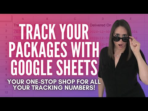 Track Packages With Google Sheets (UPS, FedEx, USPS)