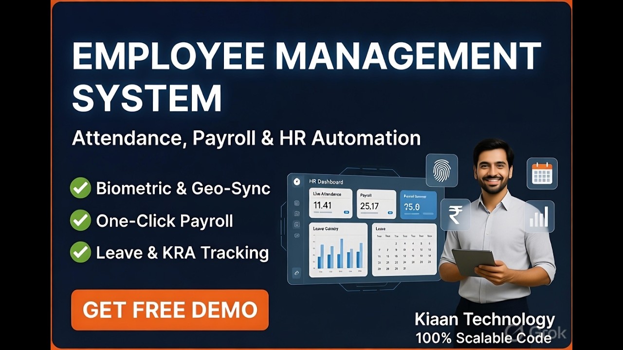 Advanced Employee Management System 2026 | Attendance, Payroll & HR Automation