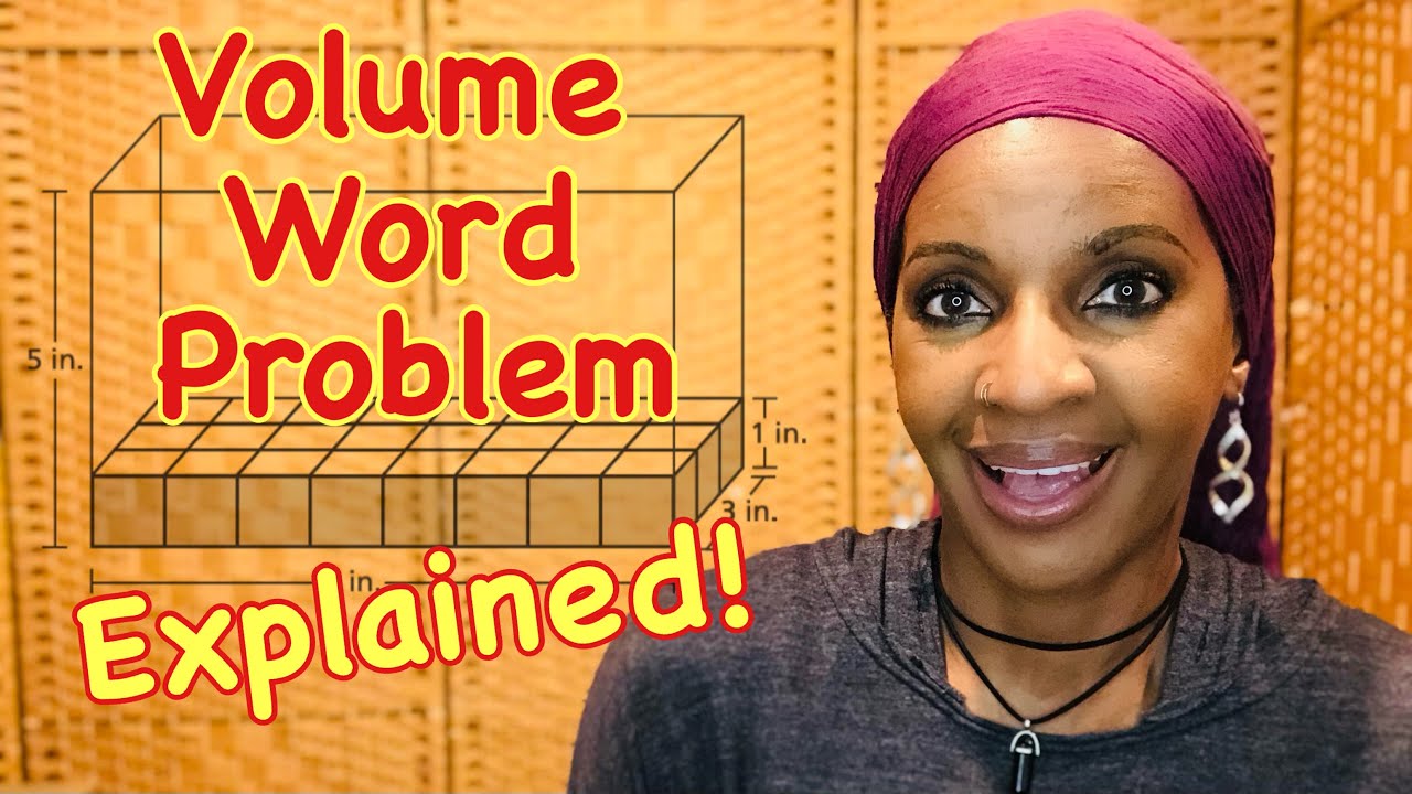 Volume Word Problem Explained!