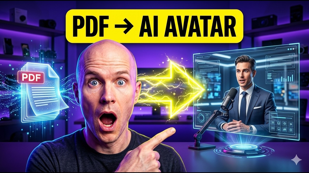 This AI Turns PDFs Into Videos in Minutes (No Editing Needed)