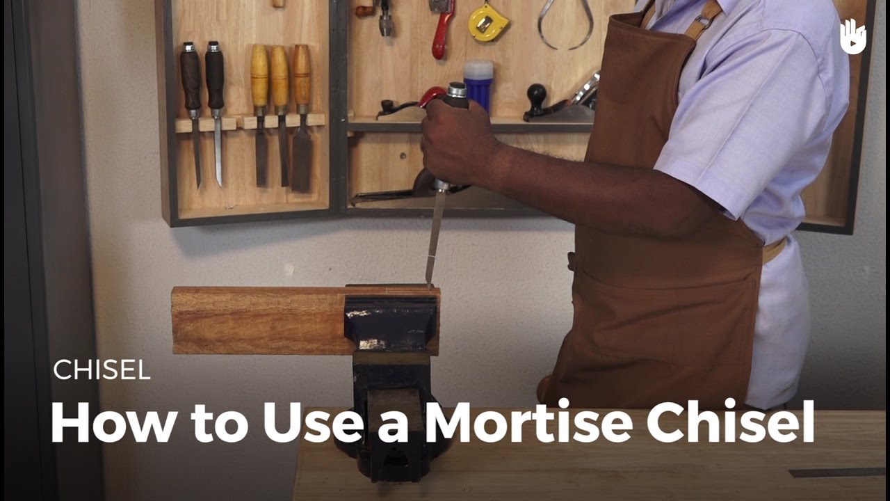 How to Use a Mortise Chisel - How to Be a Woodworker | Sikana