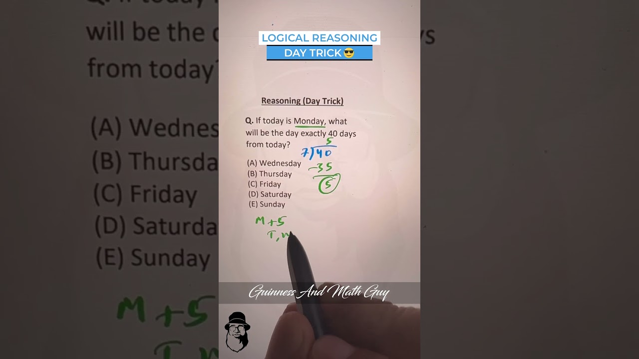 Logical Reasoning Day Trick