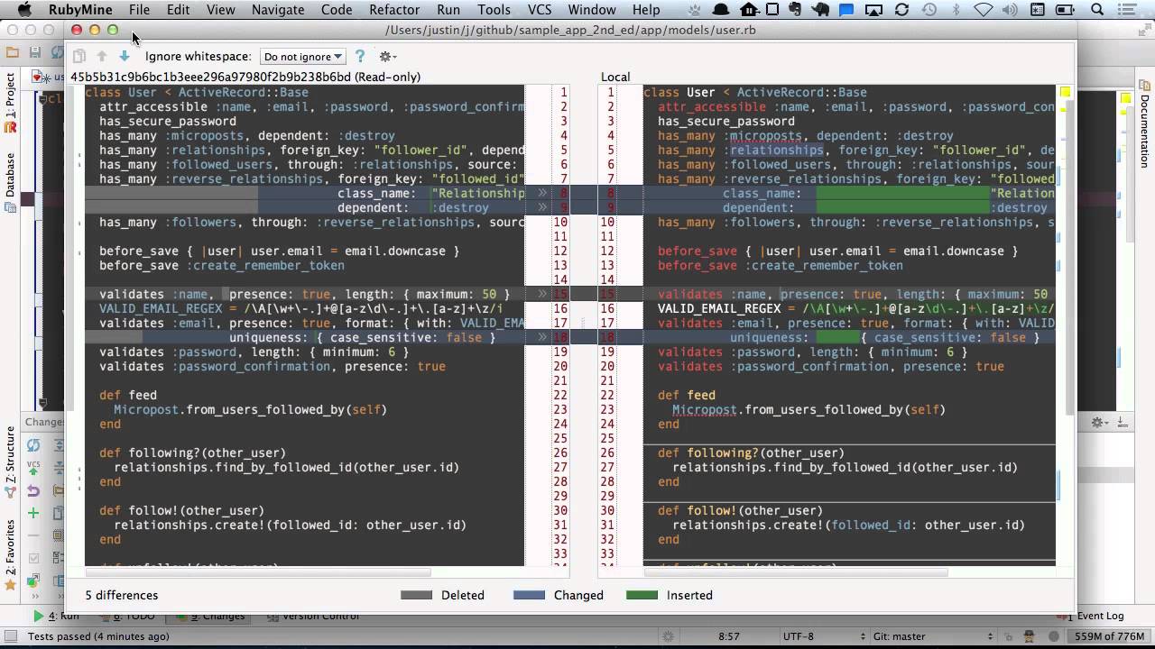 RubyMine Enoki Presentation with Rails Tutorial (compare to Sublime editor)