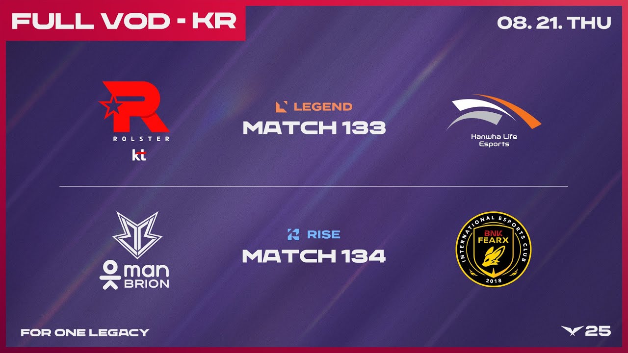 [電競] 2025 LCK Regular Season W14D2 - 看板LoL - PTT網頁版