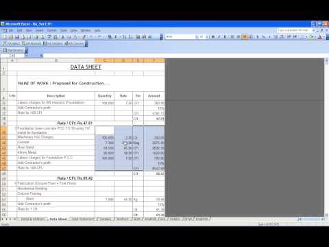 How to estimate a Civil Engineering Project – Construction Cost